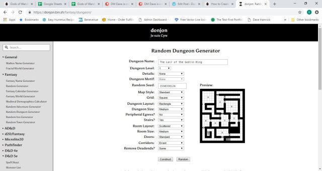How To Make A Dungeon In 30 Minutes Or Less Dm S Workshop Dmdave