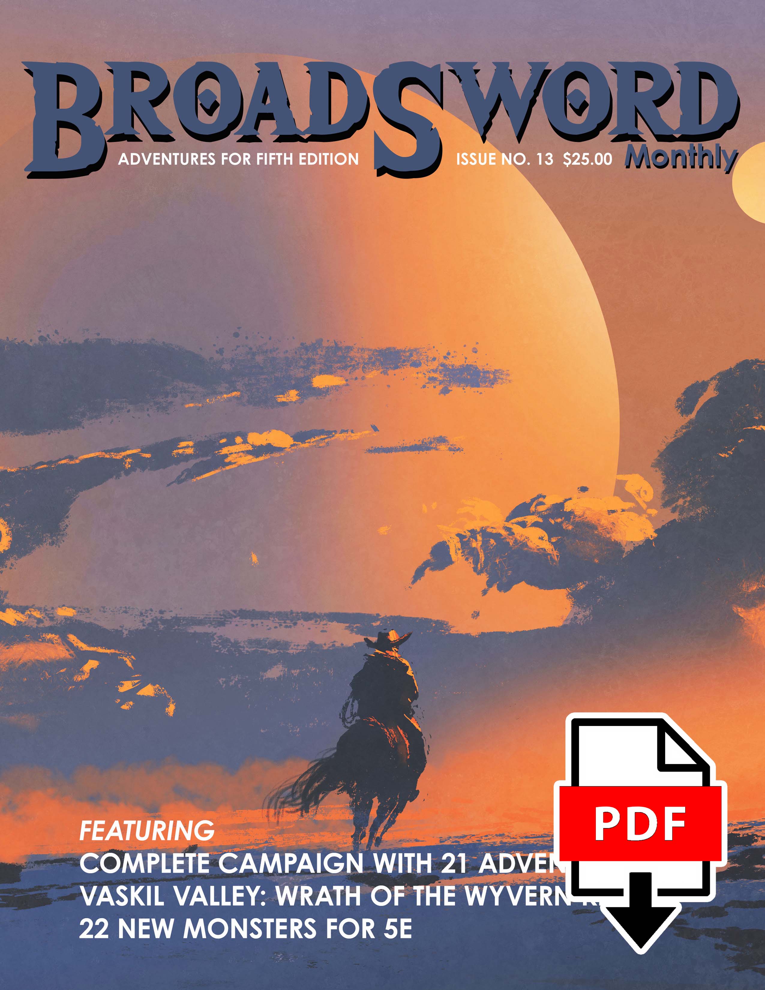 BroadSword Issue 13 - Wrath of the Wyvern Kings (PDF) | DMDave | All ...