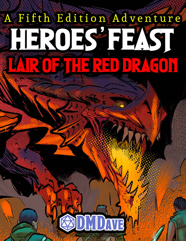 Heroes' Feast: Lair of the Red Dragon (Adventure PDF) - DMDave | All ...